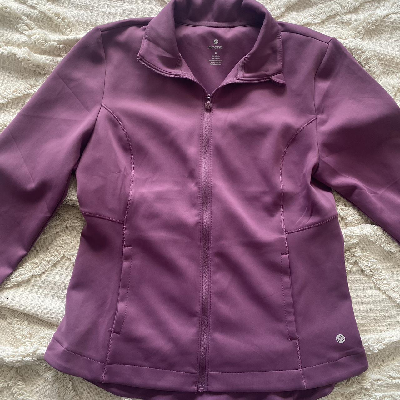 Apana activewear purple jacket, similar to the... | Depop