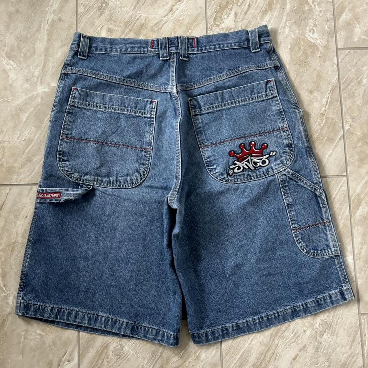 JNCO jeans Crown Jorts 👑 Size 38, SEND OFFERS... | Depop