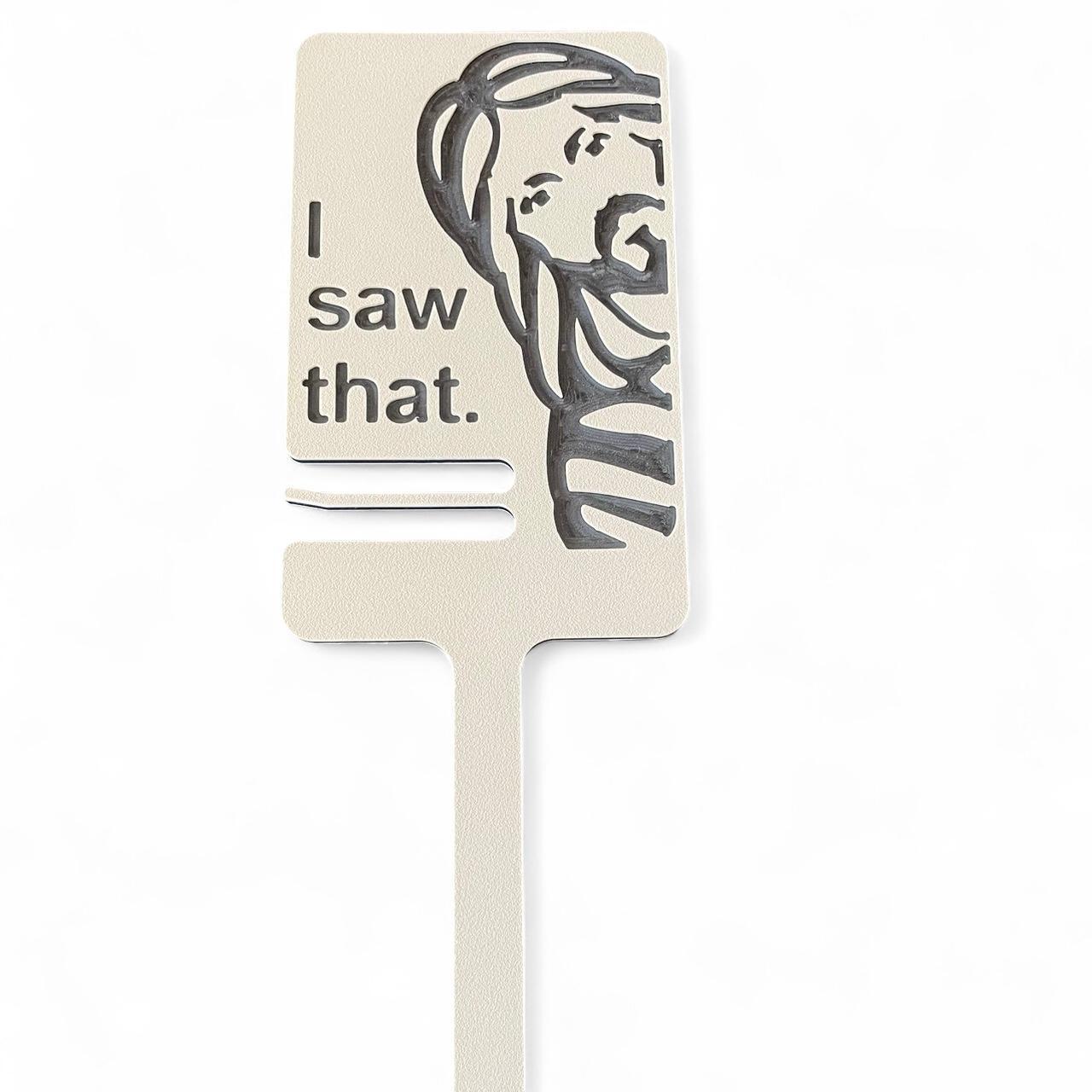 Funny sign Jesus "I saw that" doggy poop bag holder... | Depop