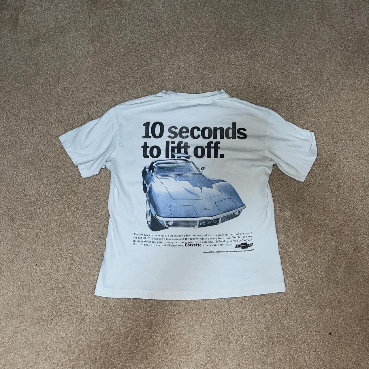 Abercrombie & Finch oversized corvette T-shirt #cars - Depop