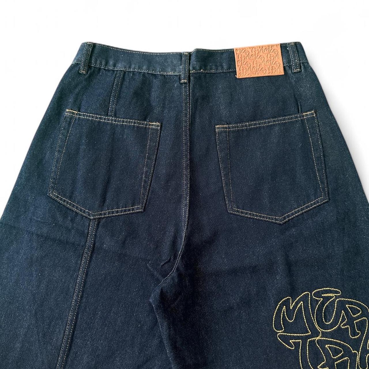 Mertra Black Baggy Denim Jorts Size:... | Depop