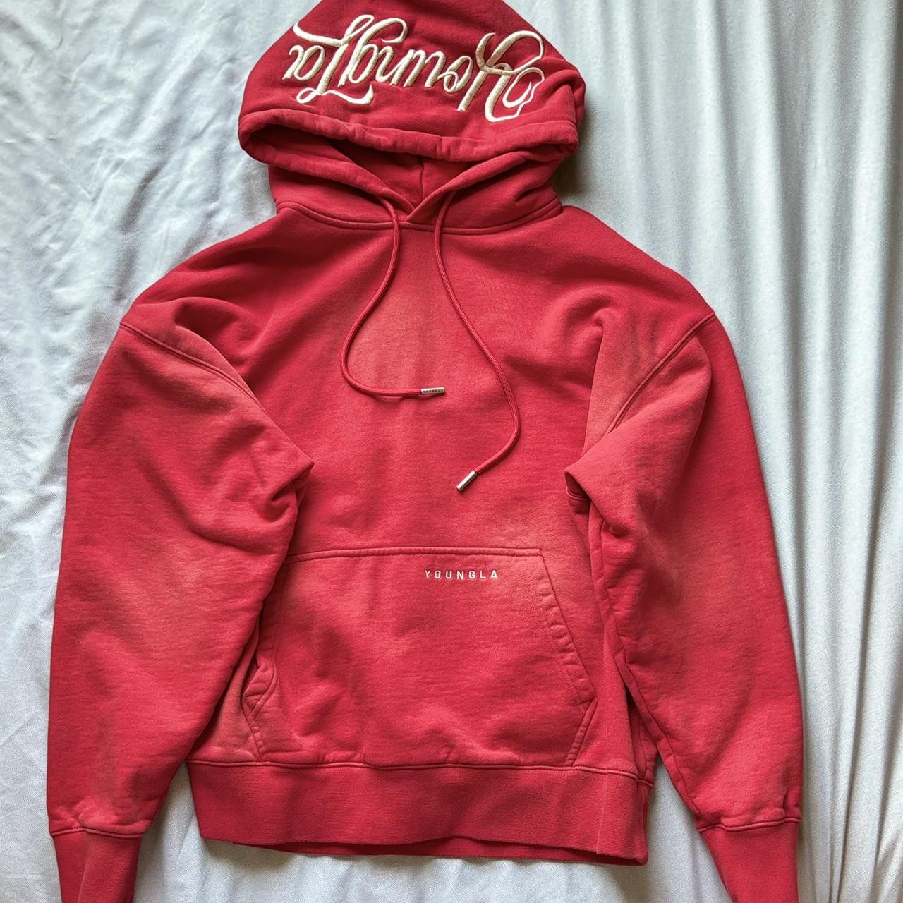 Young La Red hoodie Athletic/workout clothing... - Depop