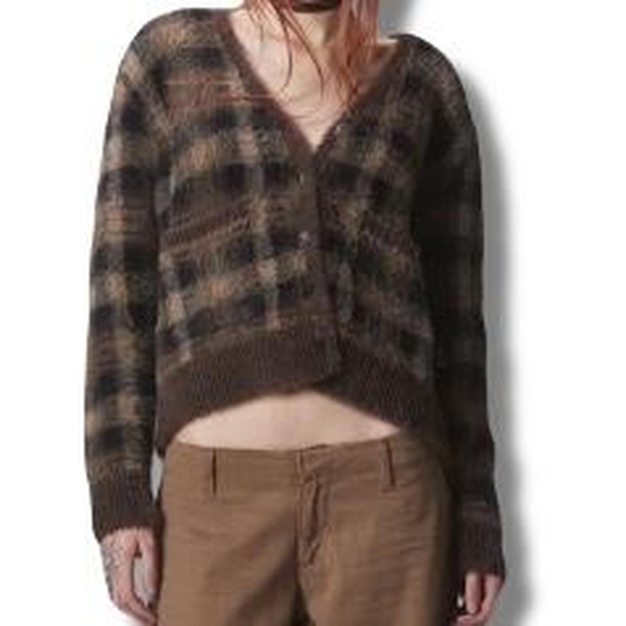 Unif Ty Cardigan Size small, perfectly oversized,... | Depop