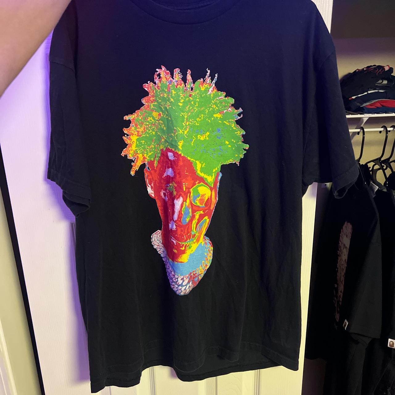 XL Black NBA youngboy x VLone t-shirt - Depop