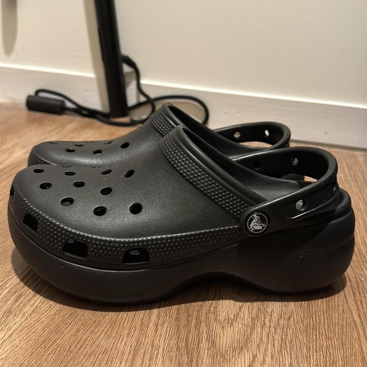 Crocs Classic Clog - black - Depop