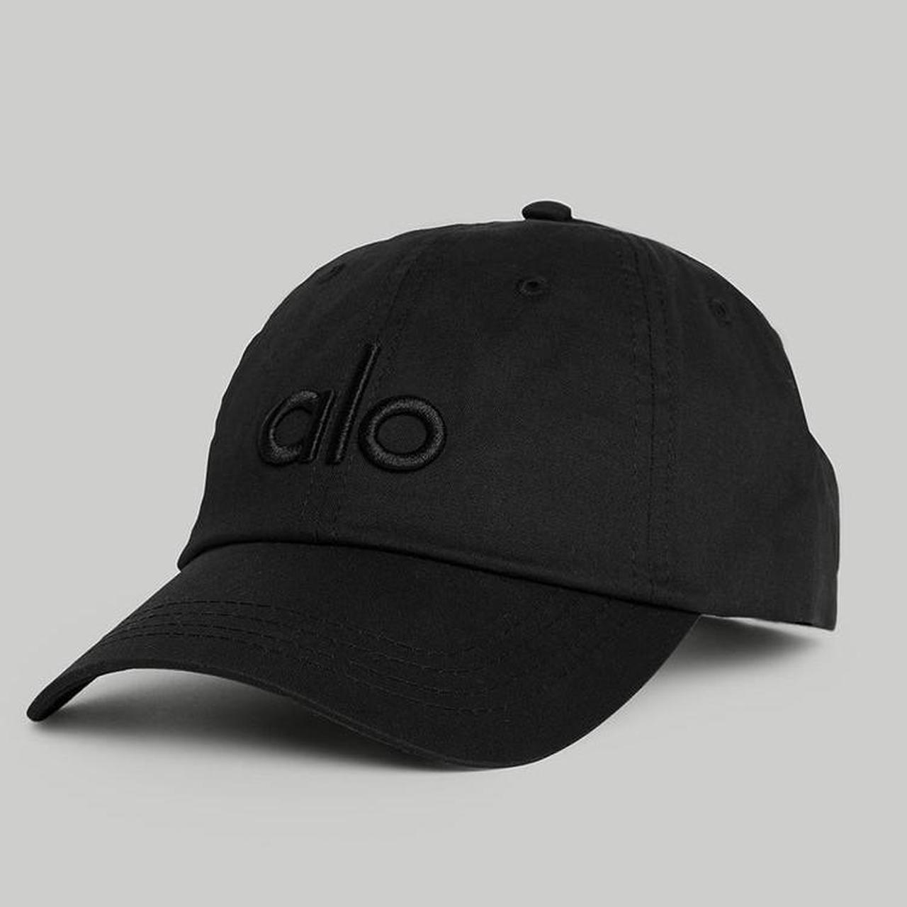 Alo Yoga Hat Black One Size - Depop