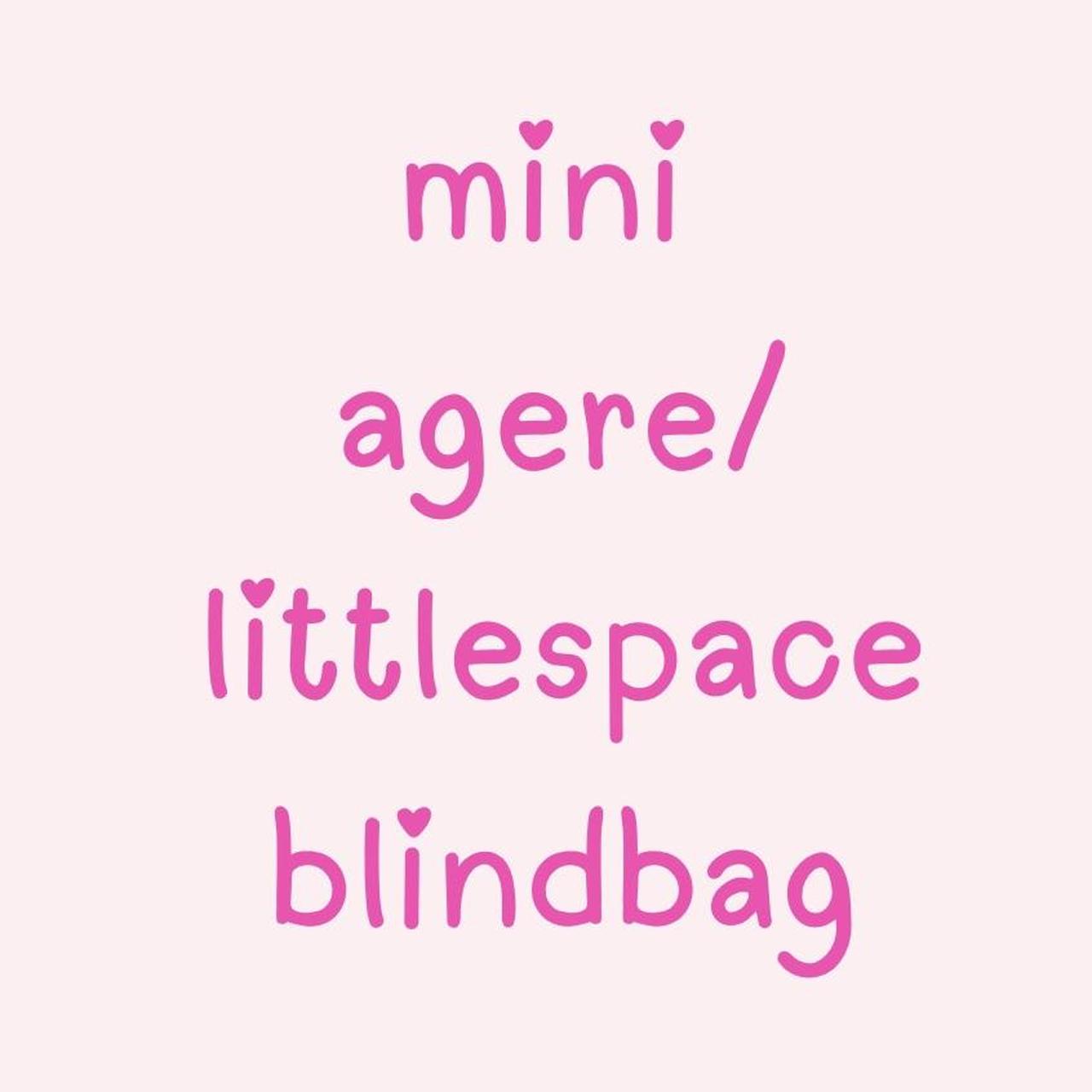 mini agere / littlespace blind bag! everything it... | Depop