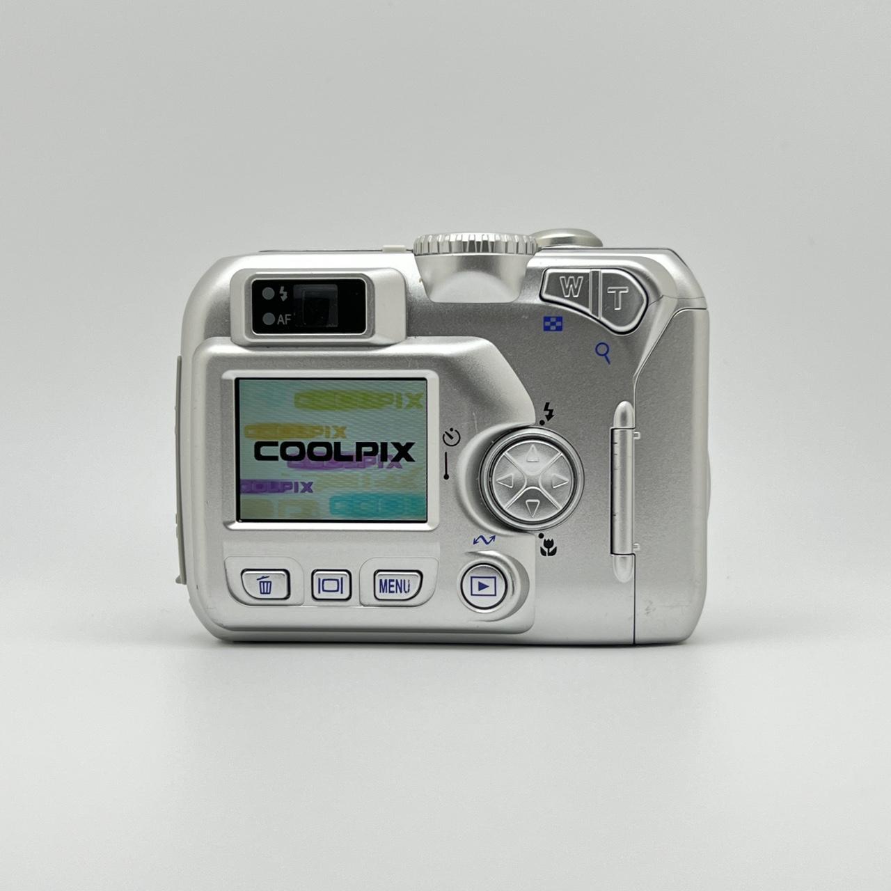 Nikon Coolpix 3100 Silver Digital Camera... - Depop