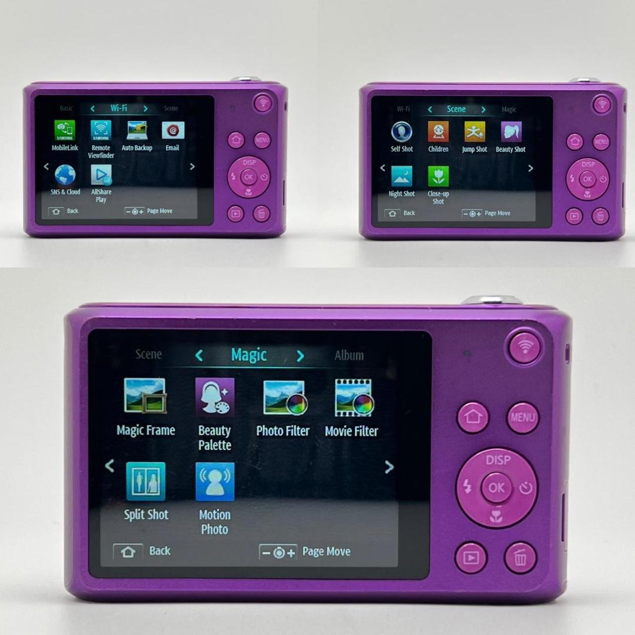 Samsung DV150F Dual Screen Purple Digital Camera... - Depop