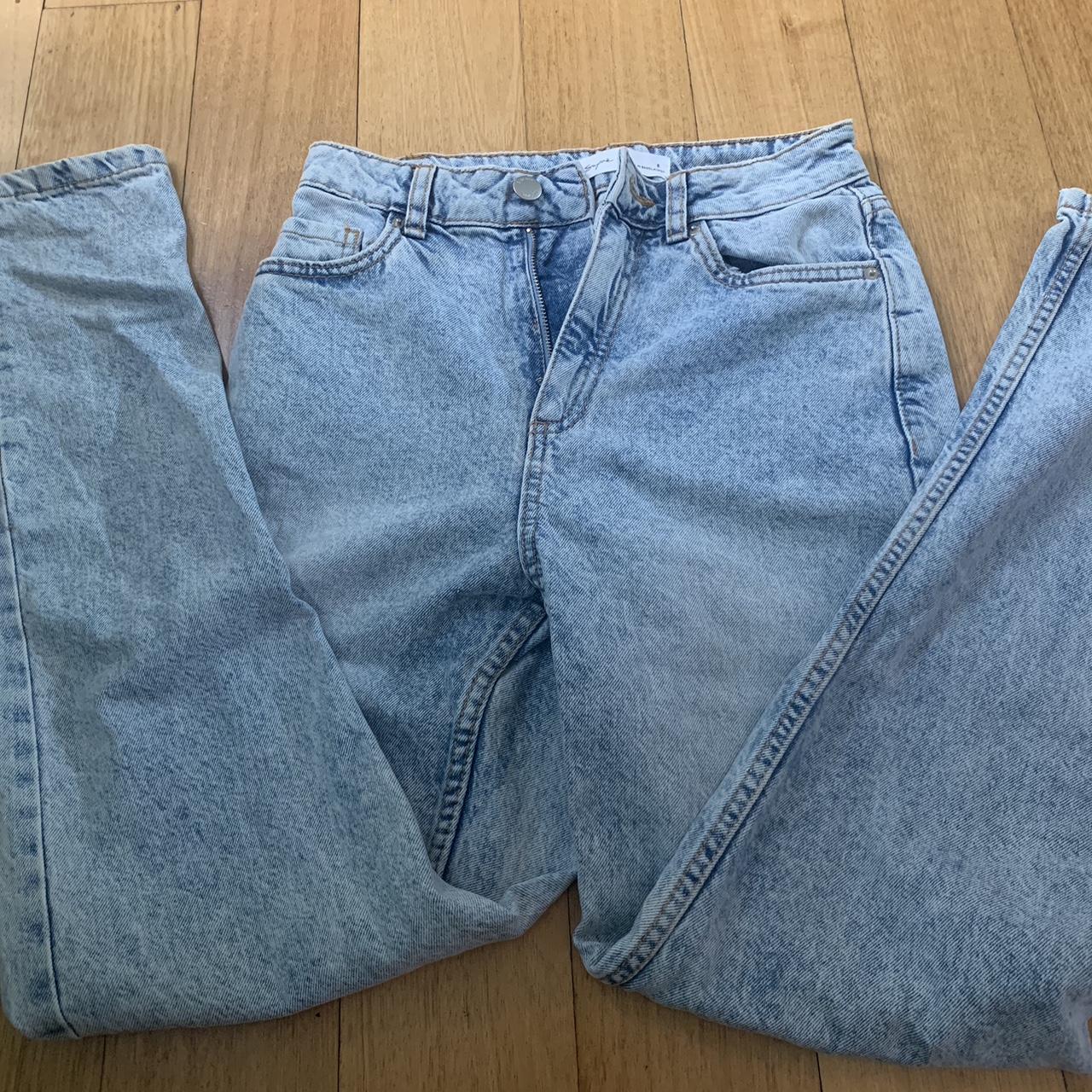SUPRE mid/high waisted light wash denim jeans AU... - Depop