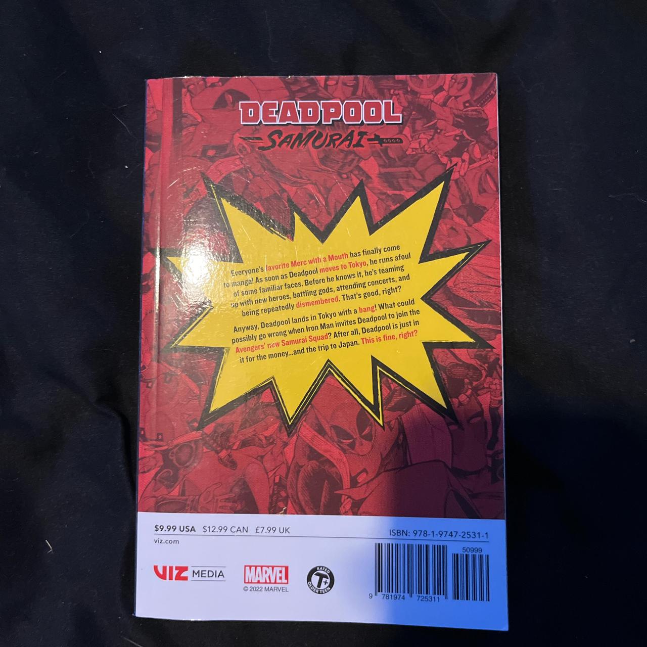 Deadpool graphic novel vol. 1 “samurai” good... | Depop