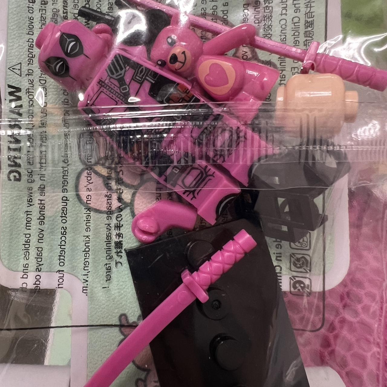 Pinky Deadpool Mini Figure with a Teddy Bear 🧸... - Depop
