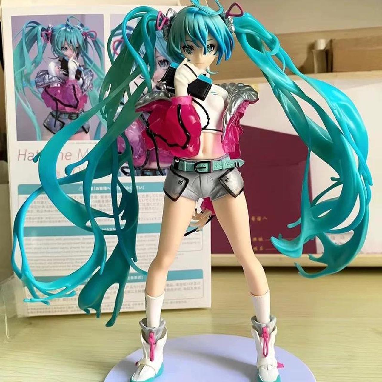 Hatsune Miku Singer Figure #HatsuneMiku #Vocaloid... - Depop