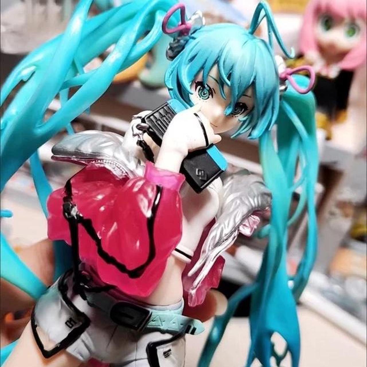 Hatsune Miku Singer Figure #HatsuneMiku #Vocaloid... - Depop
