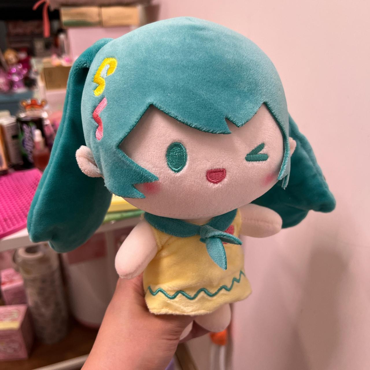 Hatsune Miku lovely Plushie. Size: About 20cm -... - Depop