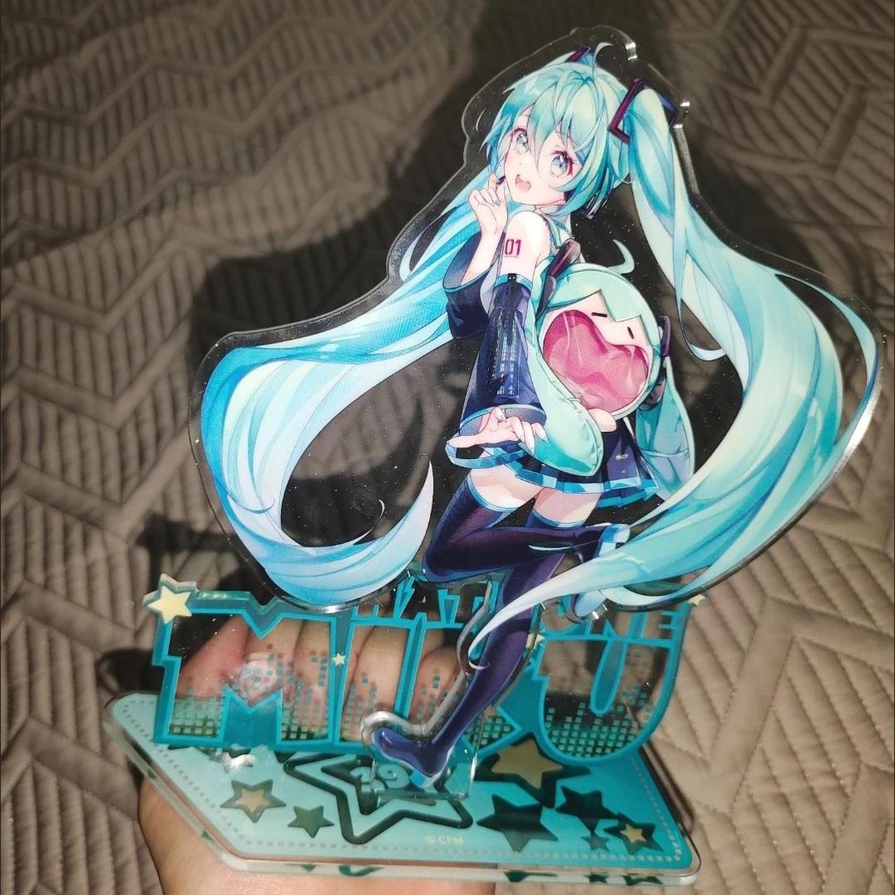 Hatsune Miku standee. About 12 cm height Ship from... - Depop