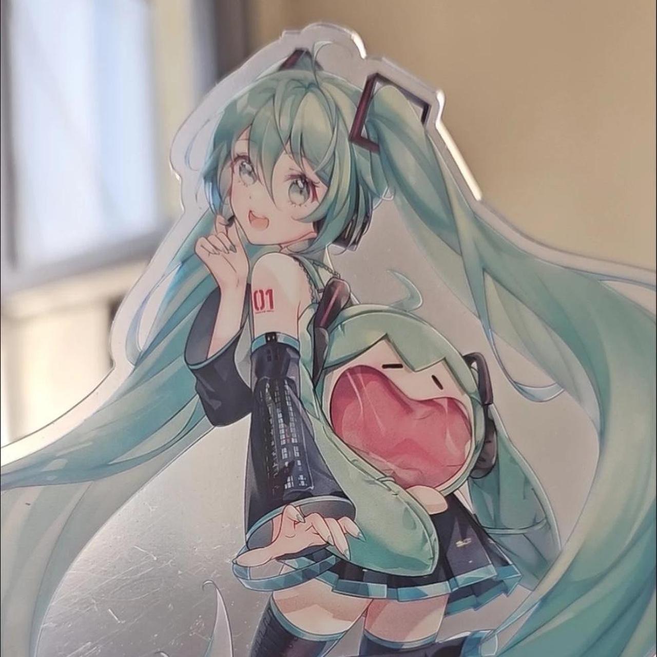 Hatsune Miku standee. About 12 cm height Ship from... - Depop