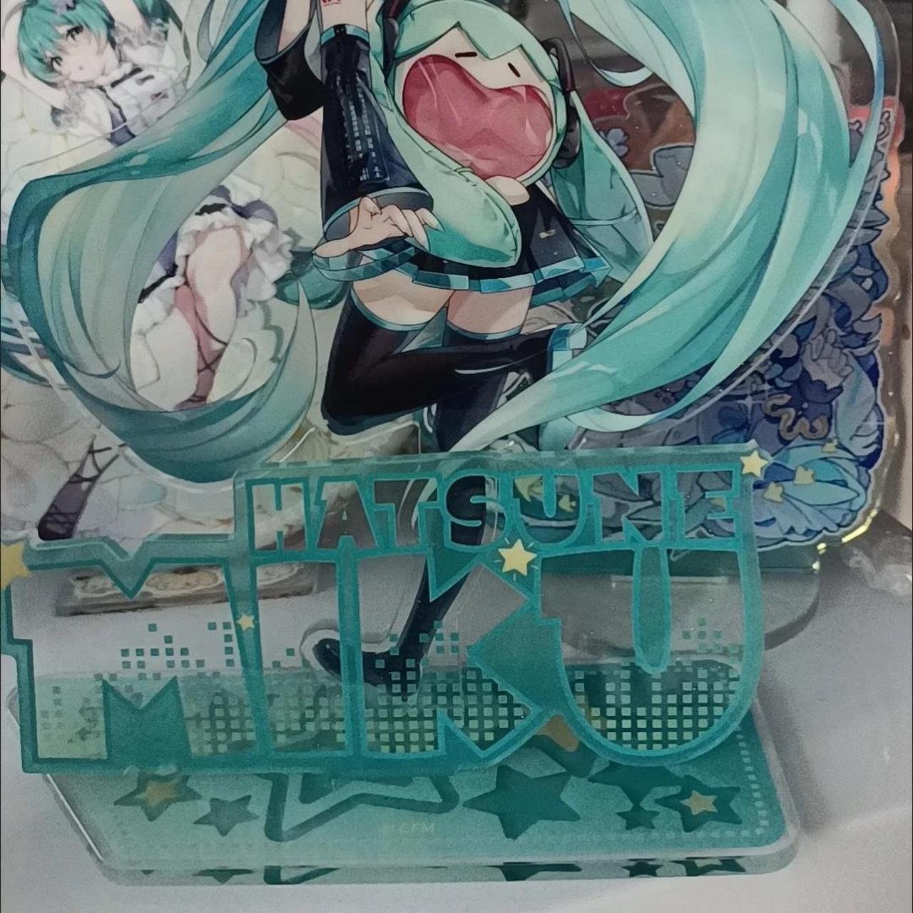 Hatsune Miku standee. About 12 cm height Ship from... - Depop