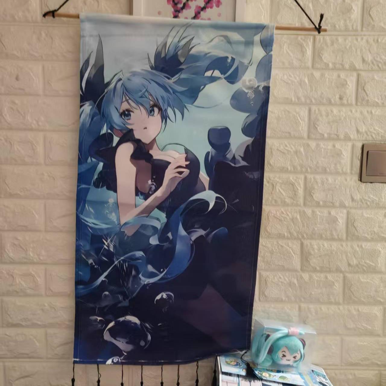 Hatsune Miku Wall Scroll, 40x80 cm #animewallscroll... | Depop