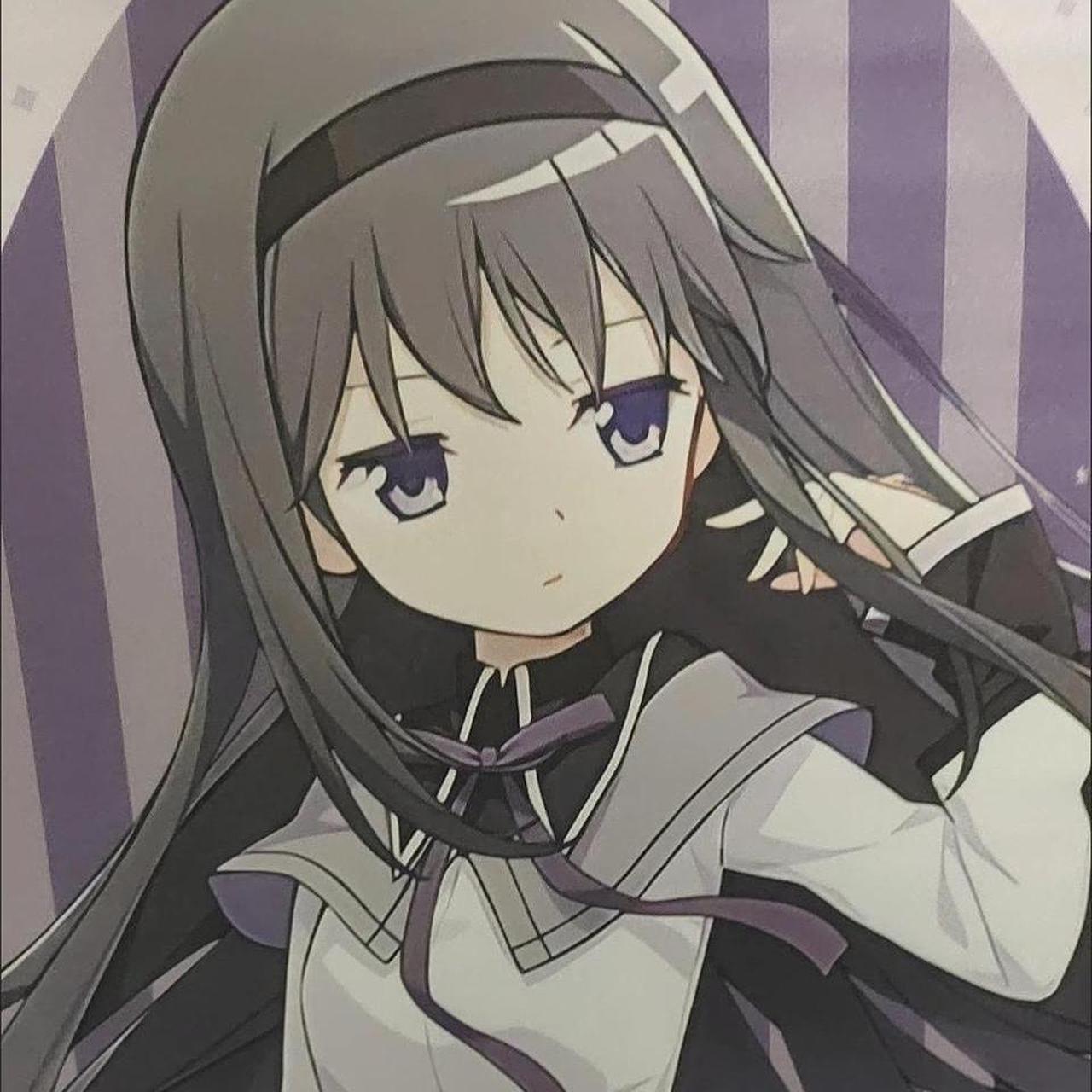 Madoka Magica Homura Akemi tapestry banner Size 72... | Depop