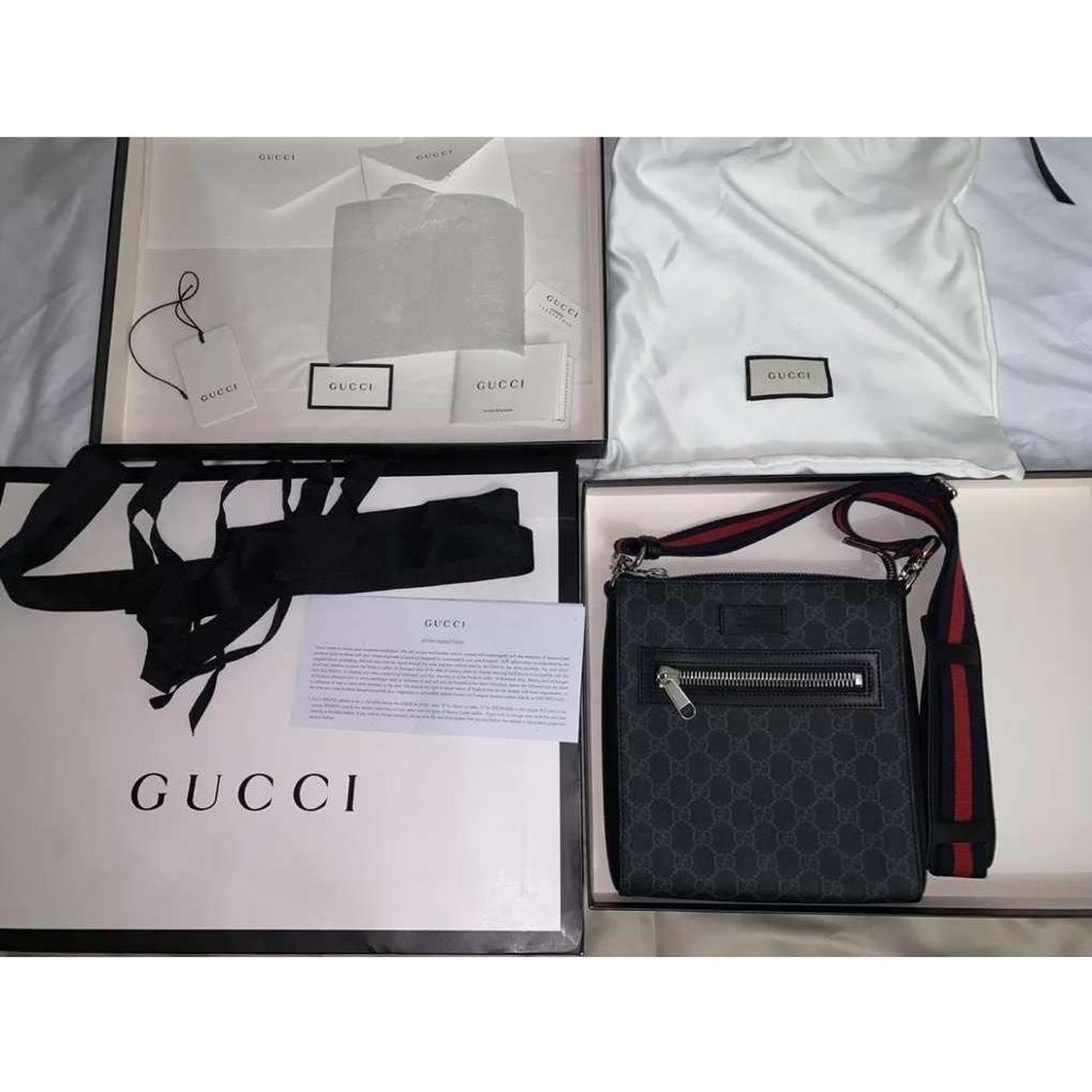 Gucci messenger bag 100% authentic , with receipt. - Depop