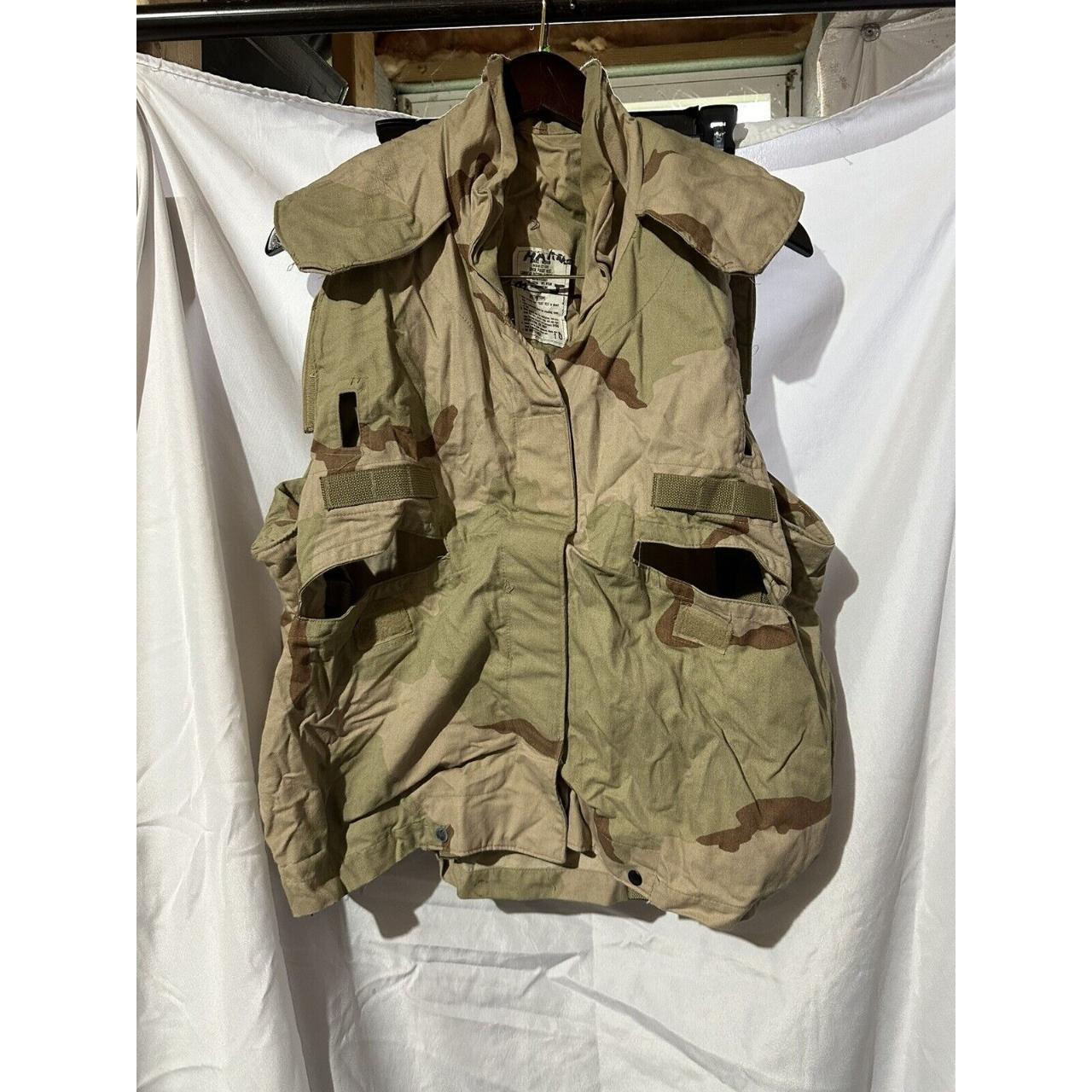 This US Army Pasgt Flack Jacket Vest Cover is a... - Depop