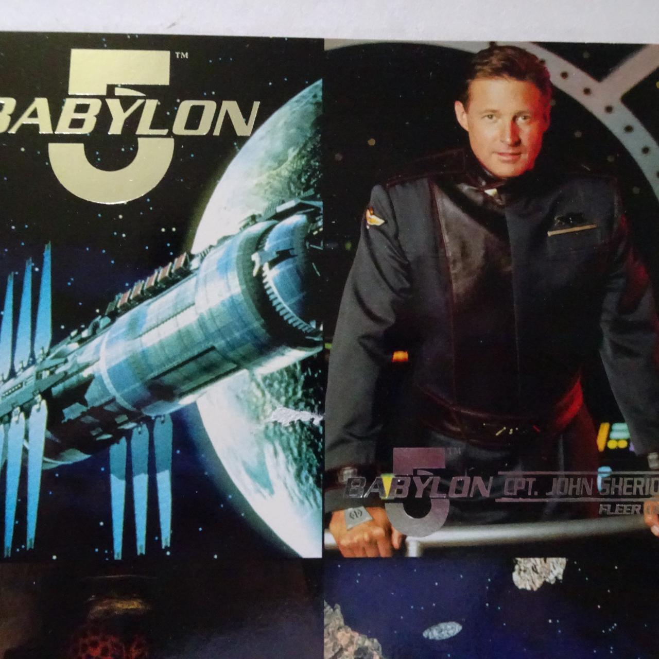 Babylon 5 - Fleer Ultra Trading Card - 4 Card Uncut... | Depop