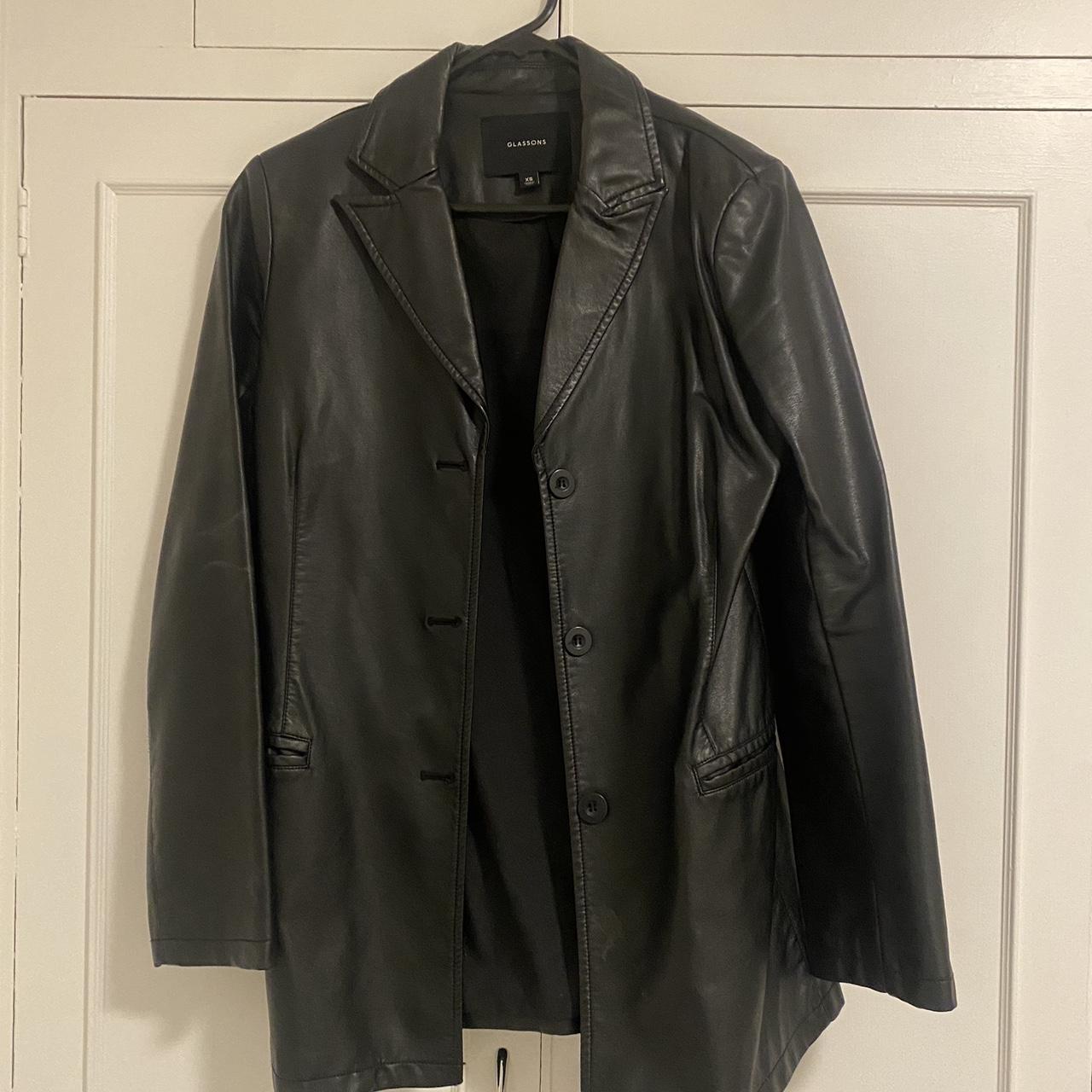 Glassons leather jacket - Depop