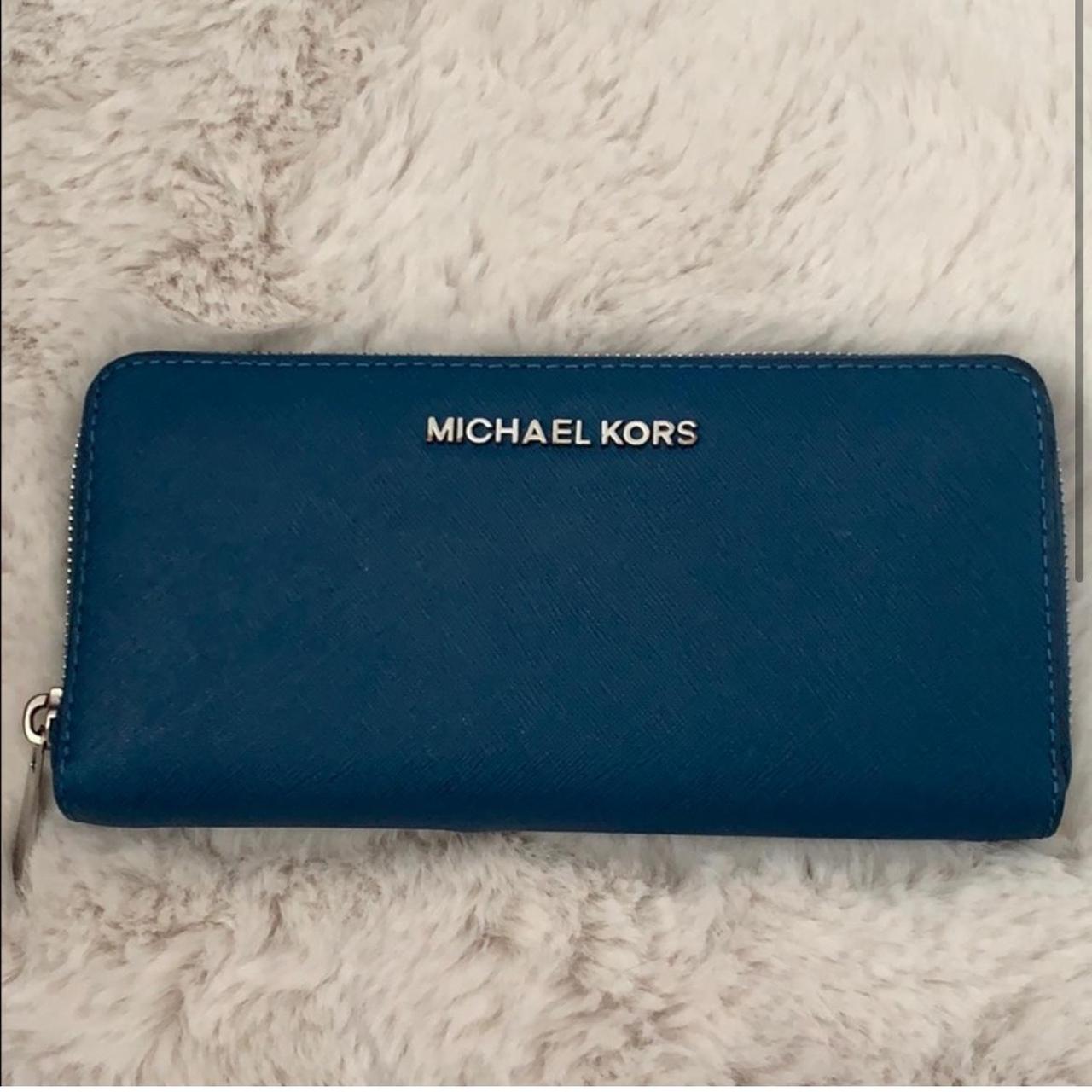 Michael Kors full size wallet, with 8 card slots,... - Depop