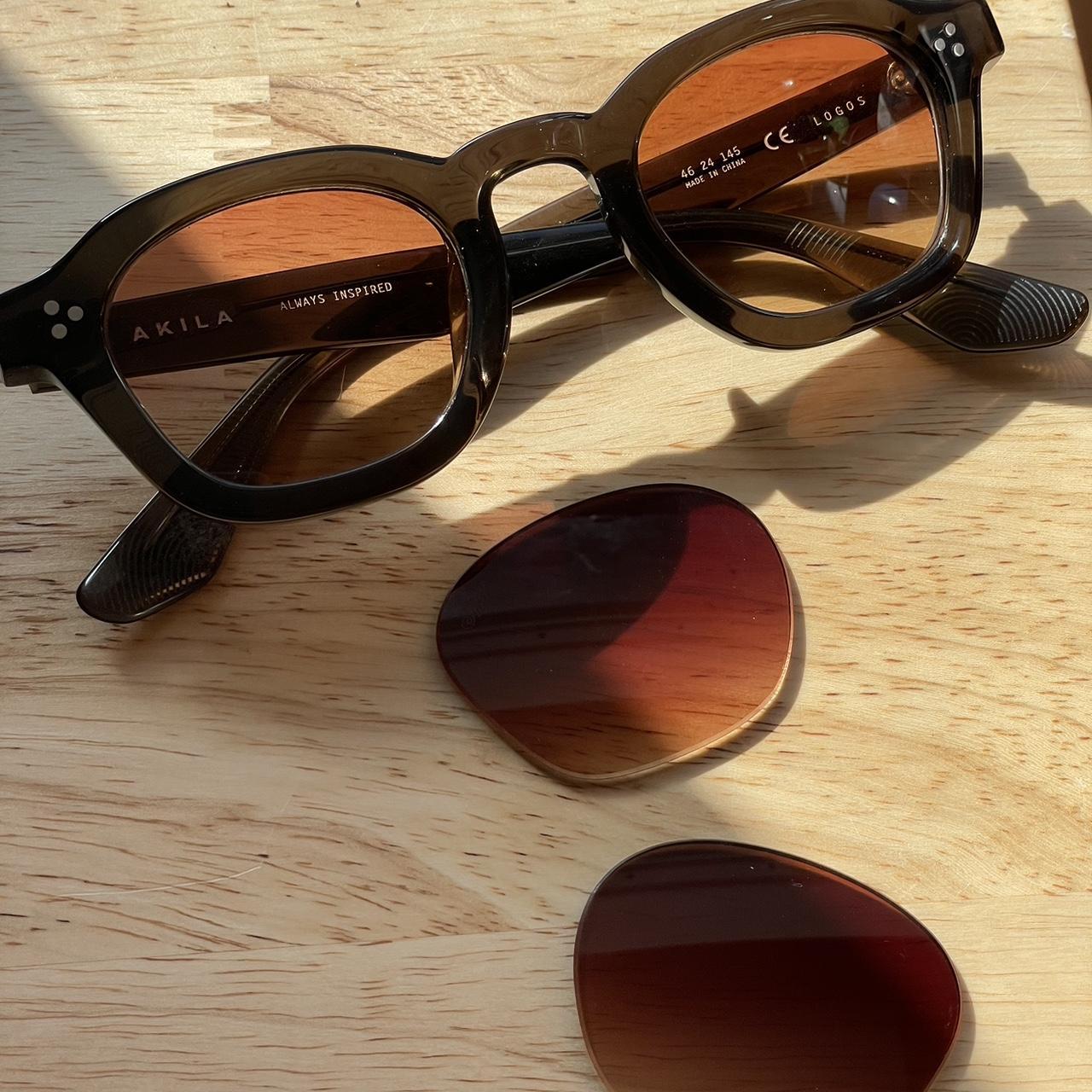 AKILA Logos sunglasses Great condition - includes... - Depop