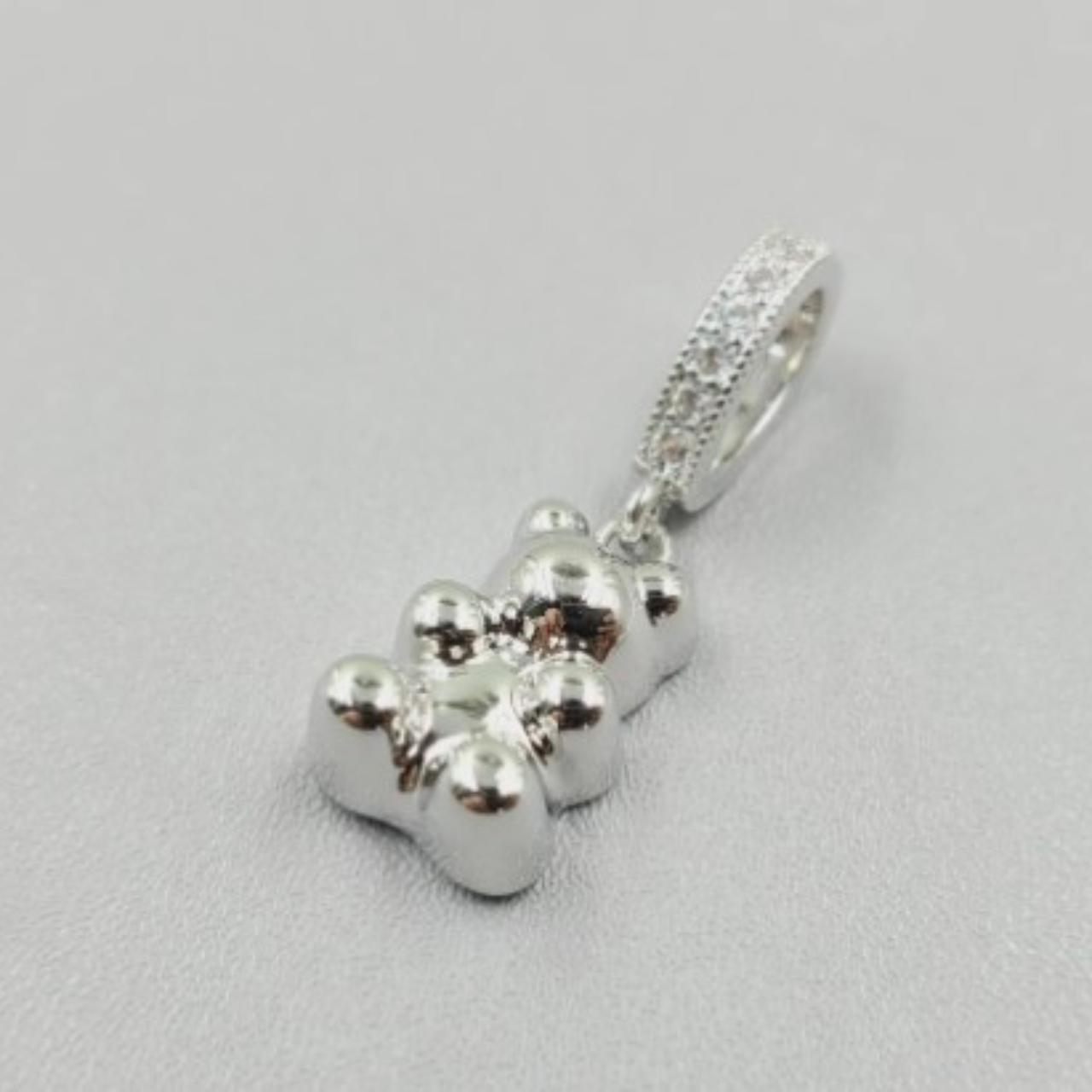 GUMMYBEAR PENDANTS: Ginger (chrome silver) **Please... | Depop