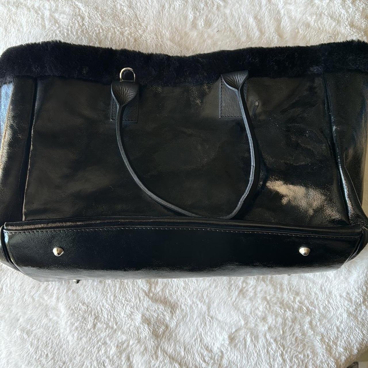 Laura DiMaggio Black Purse- Genuine Leather with... - Depop