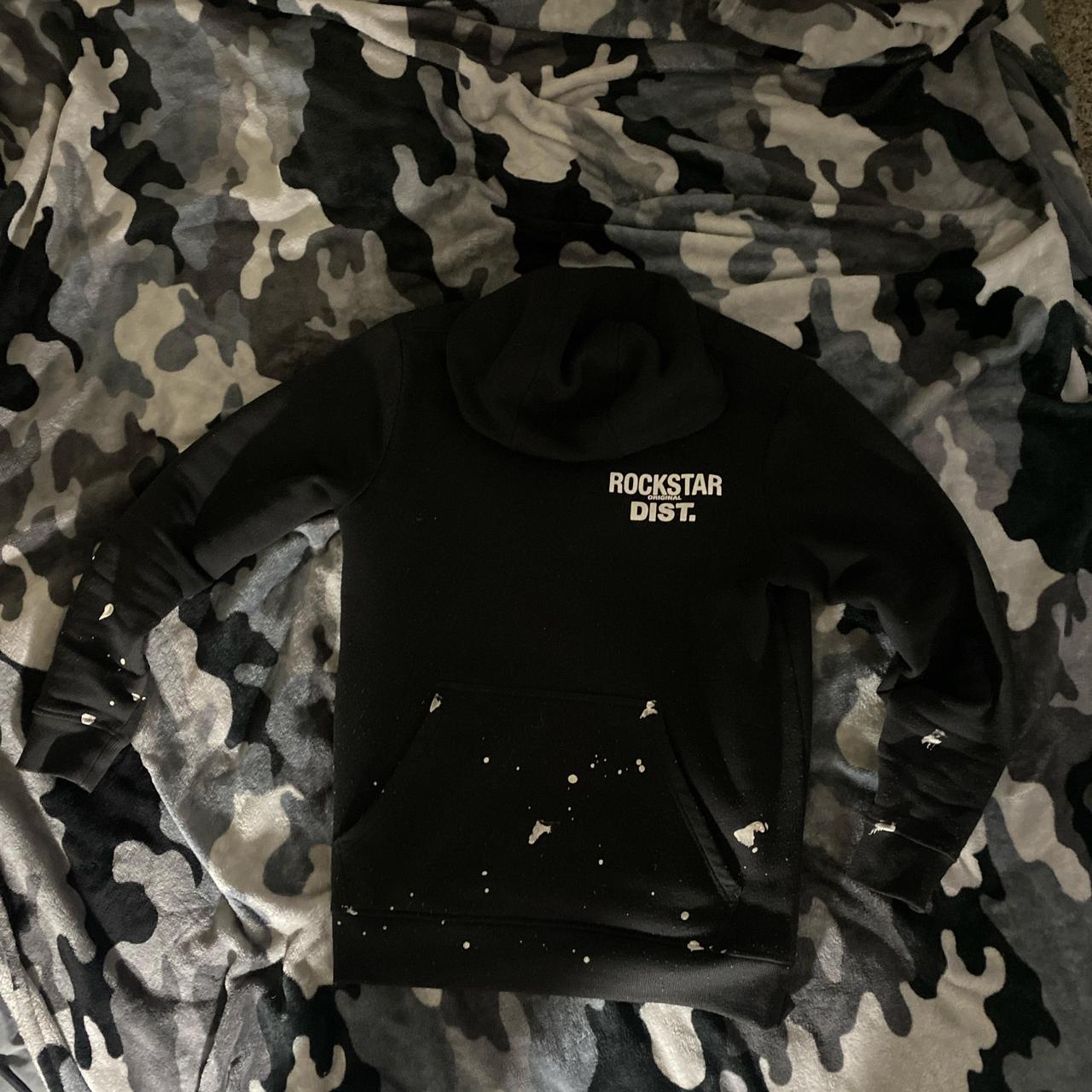 Rockstar original dist. hoodie Adult men’s small... - Depop