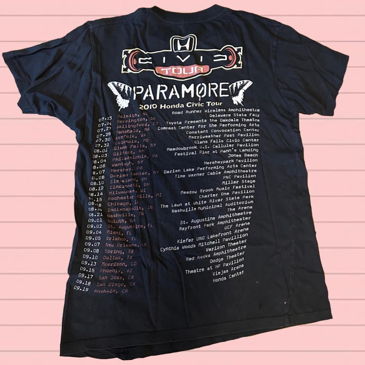 ORIGINAL vintage Paramore Honda Civic Tour 2010... - Depop