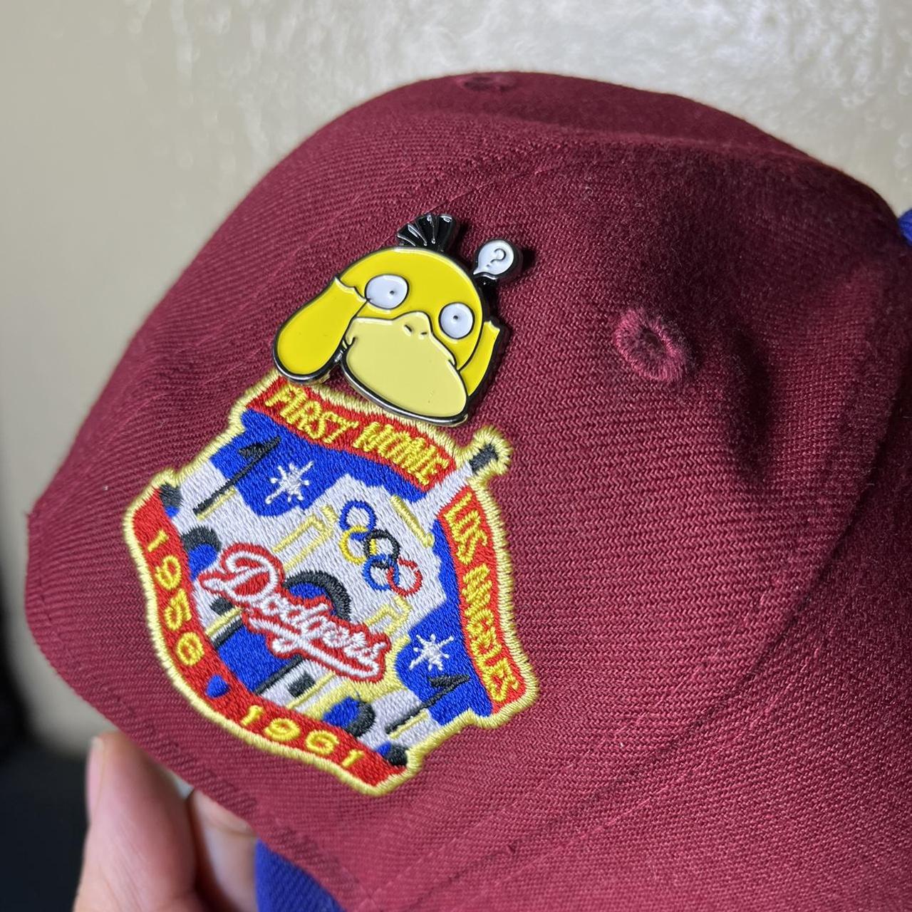 Psyduck peeker pin side patch peeker pin Pokémon... - Depop