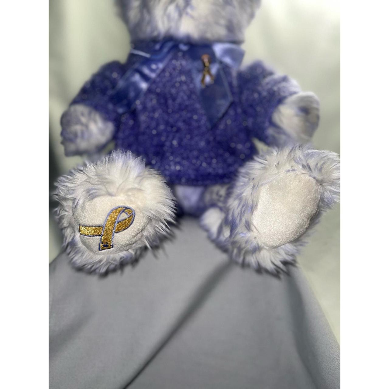 Build A Bear 1st generation Nikki Bear Purple... | Depop