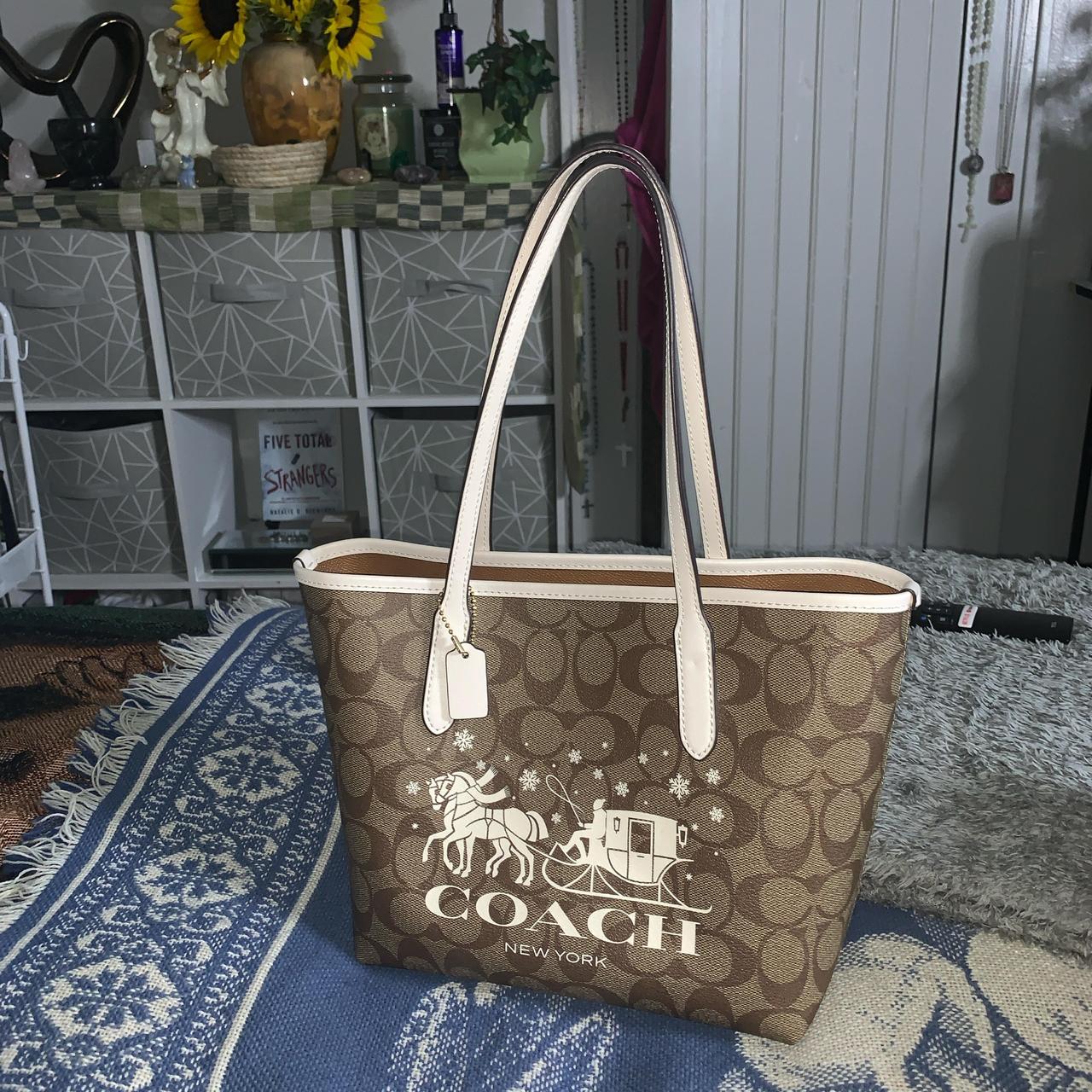 Brand new mini Coach Tote bag - Depop