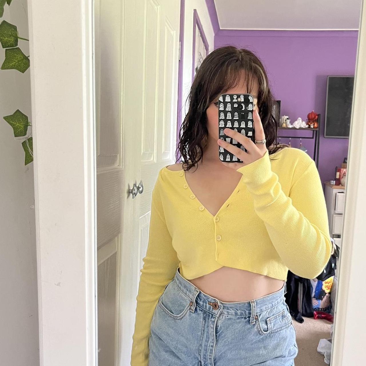 PRINCESS POLLY Michael top 💛 -only worn once... - Depop