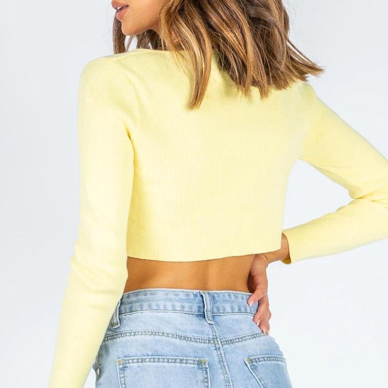 PRINCESS POLLY Michael top 💛 -only worn once... - Depop