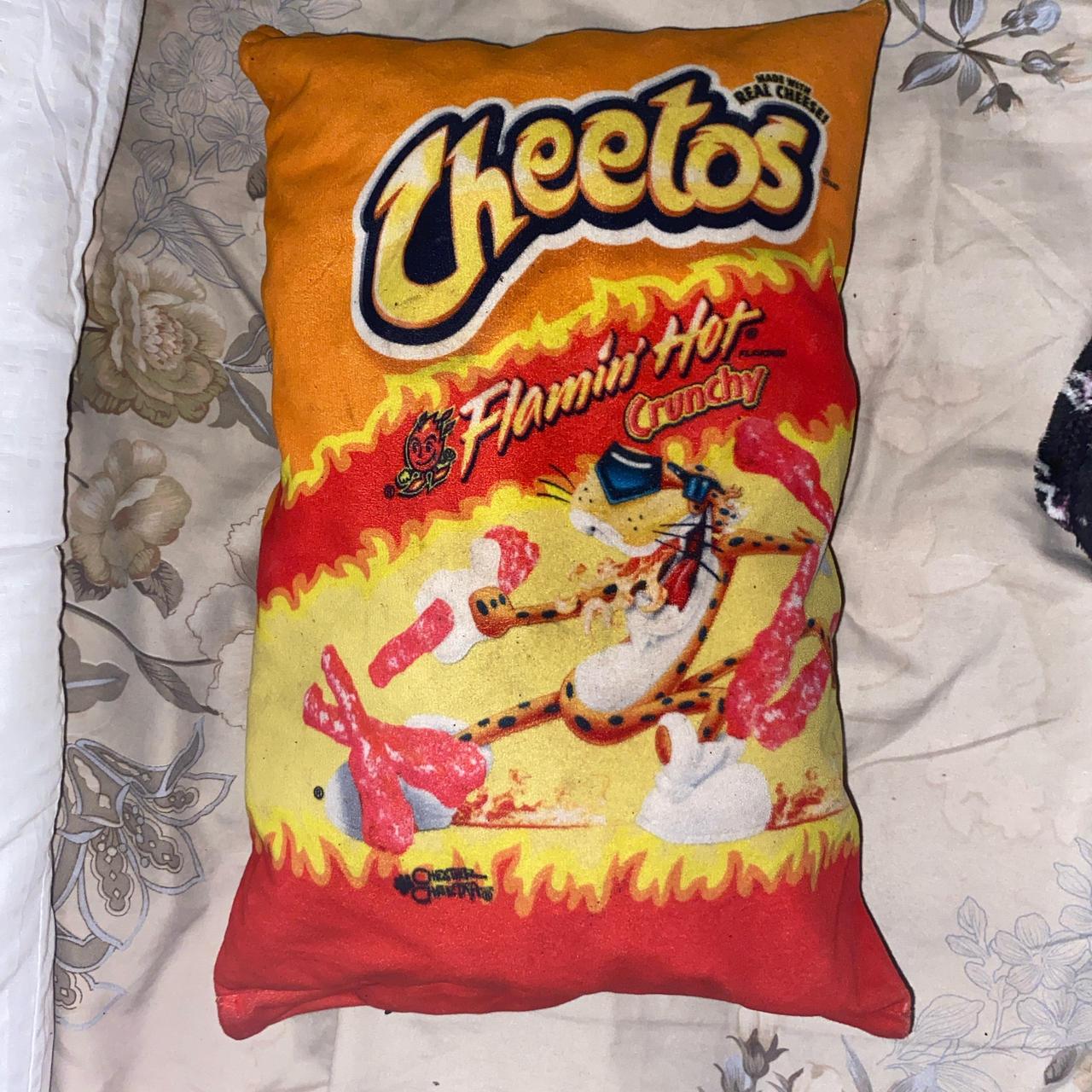 Flamin' Hot Cheetos pillow from hot topic #cheetos... - Depop