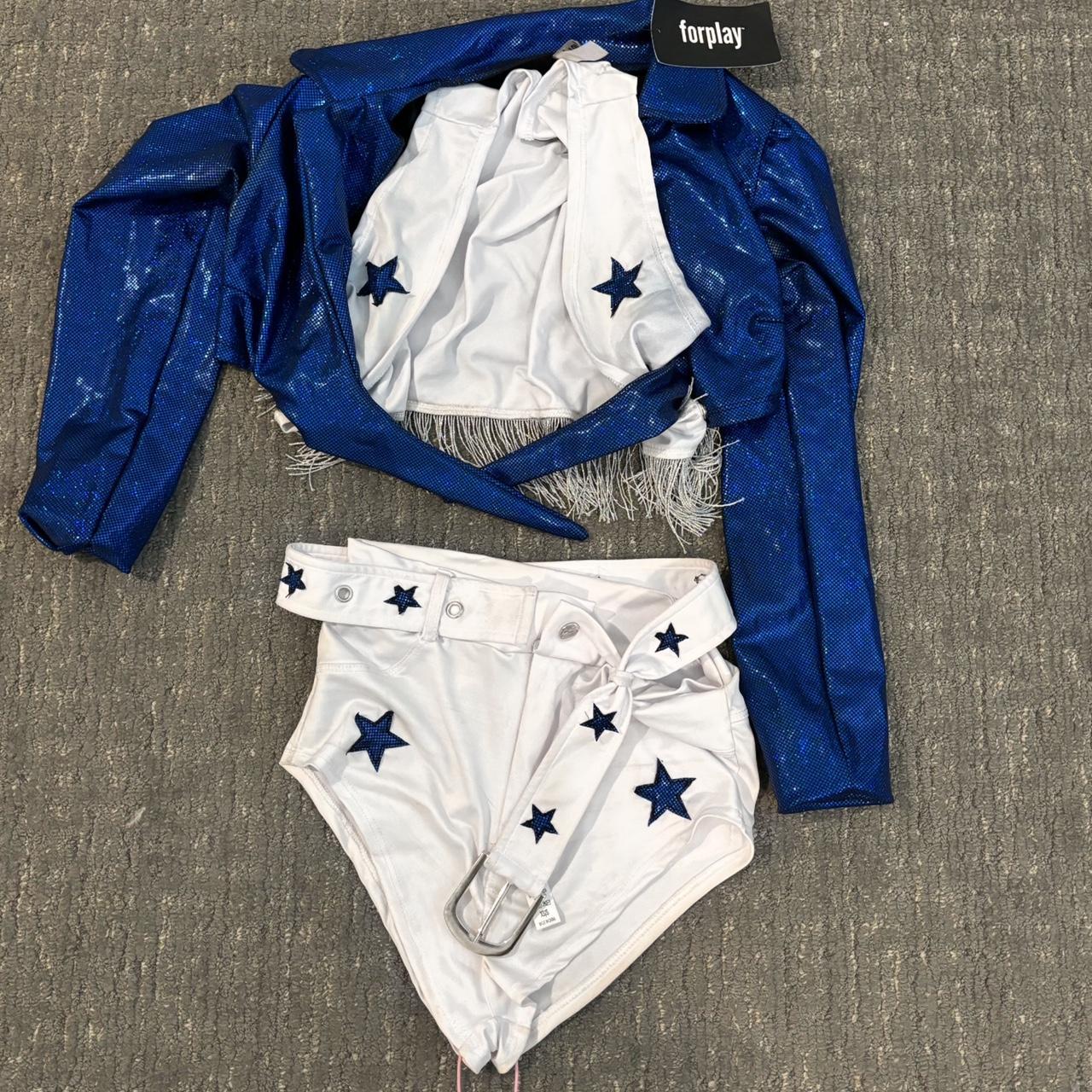Dallas cowboy cheerleader costume new w tags!! Size... - Depop