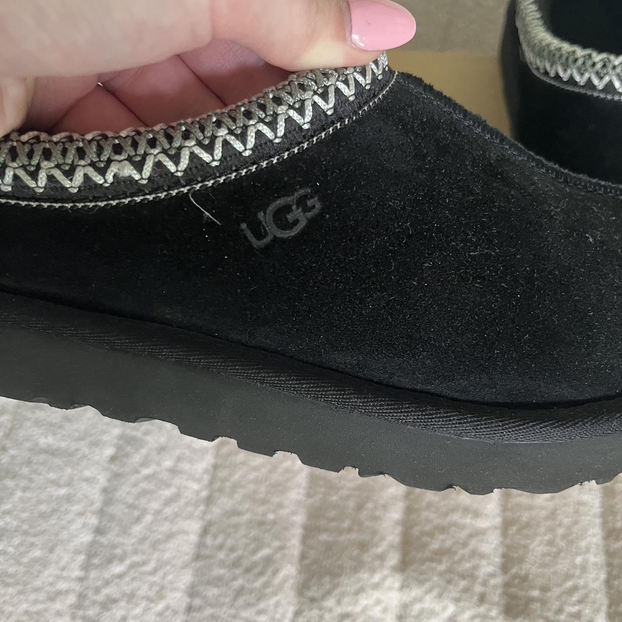 Size 8 tasman black UGGS One mark on the right shoe... - Depop