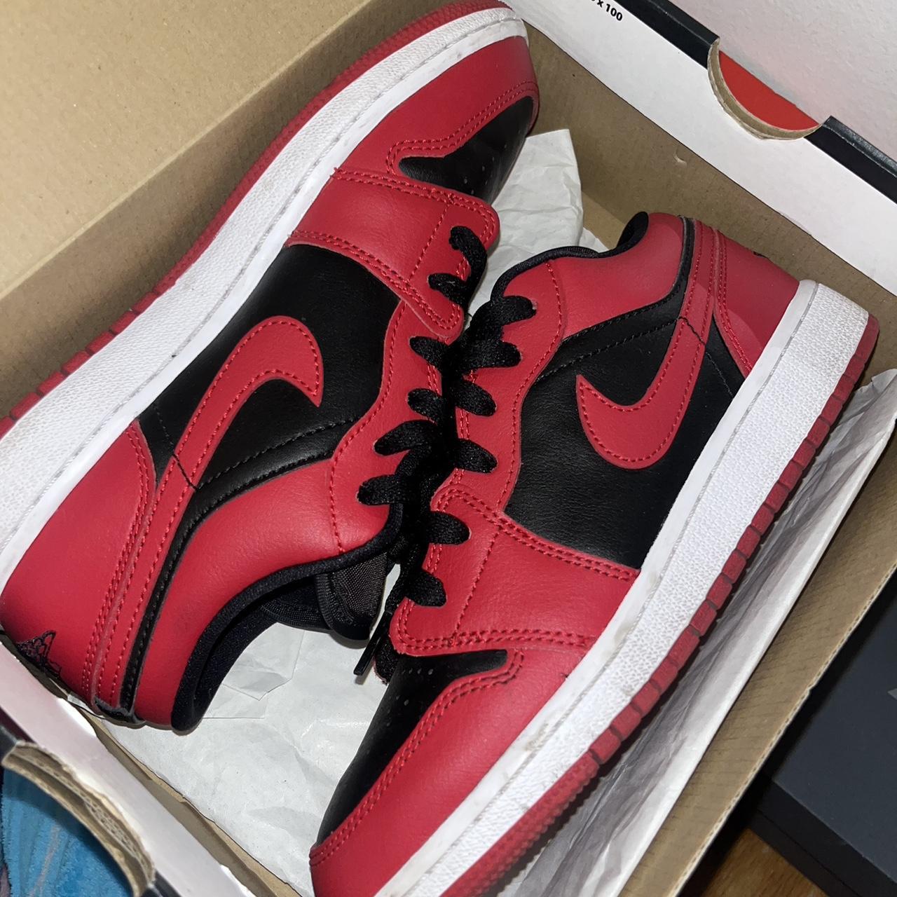 Air Jordan 1 low reverse bred - Depop