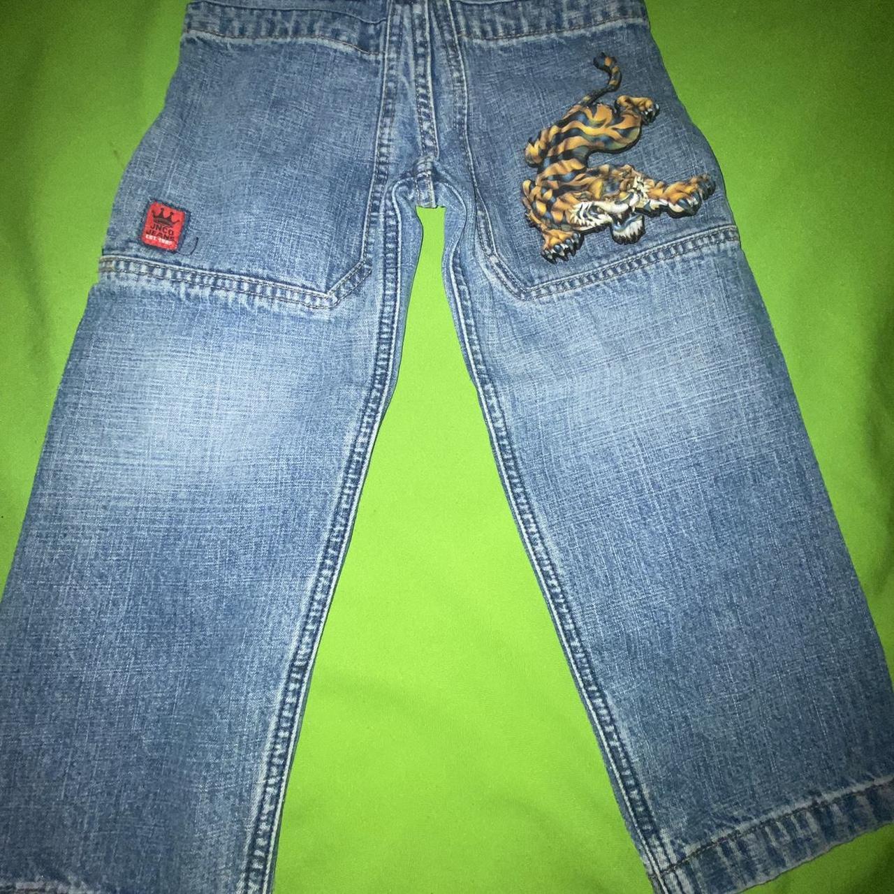 Kids vintage JNCO tiger Size: 5 - Depop