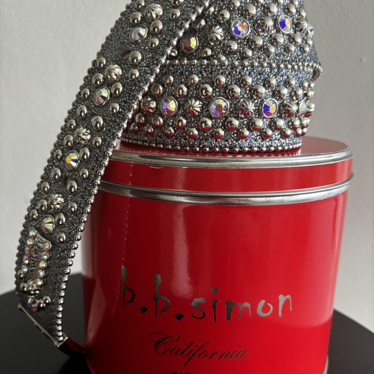 Bb Simon Belt Authentic With Box Depop