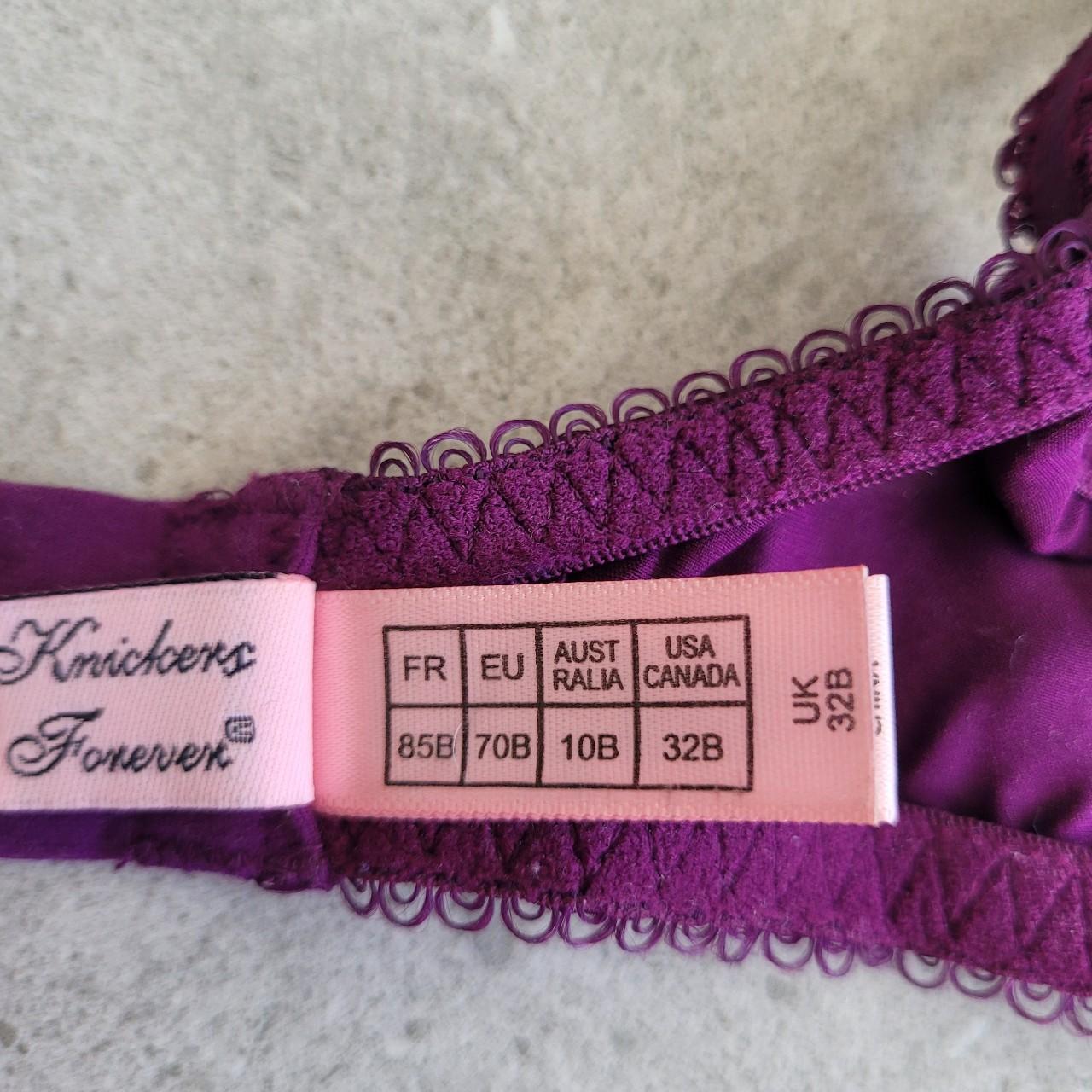 Agent Provocateur Women's Purple Bra | Depop