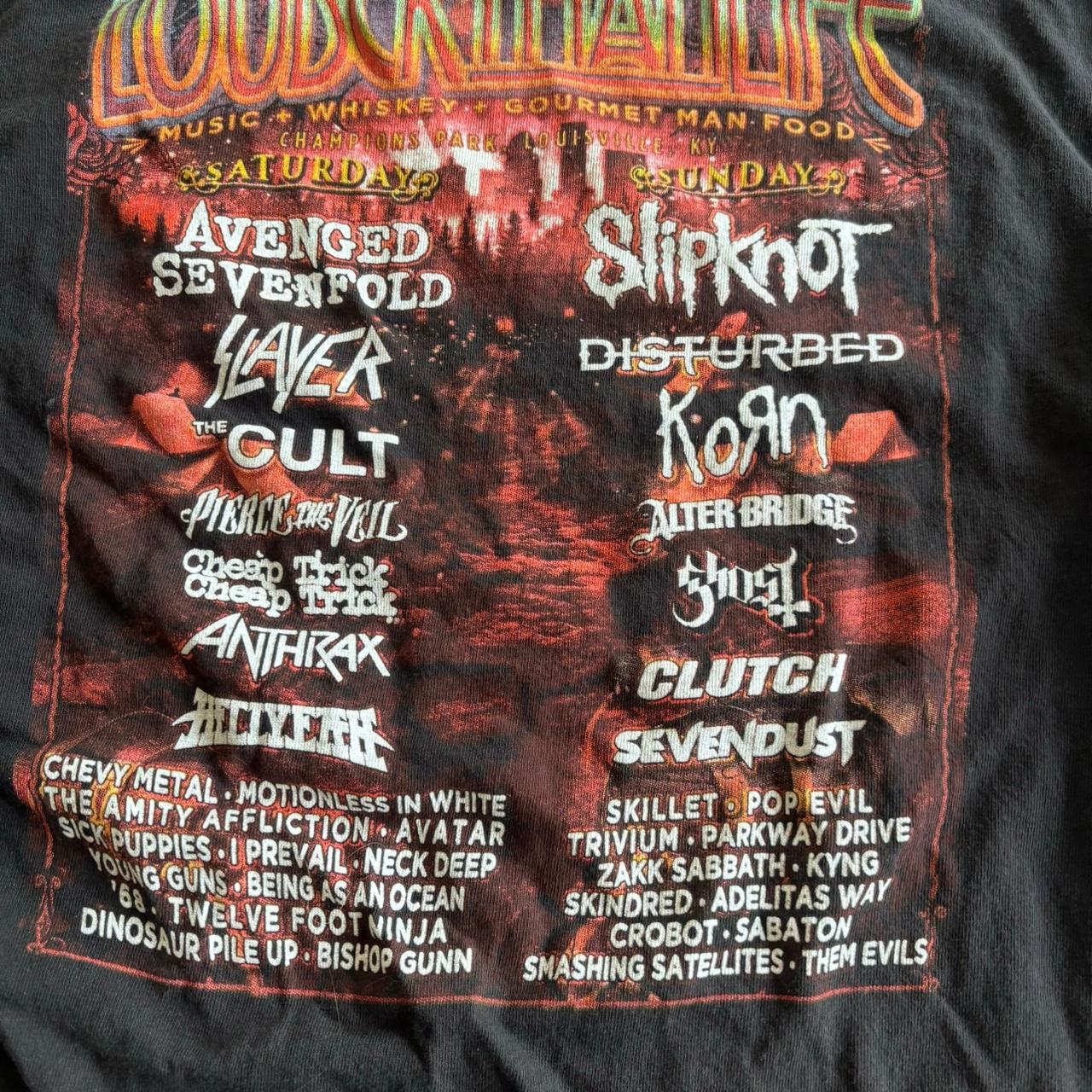 Louder Than Life Heavy Metal Festival T... | Depop