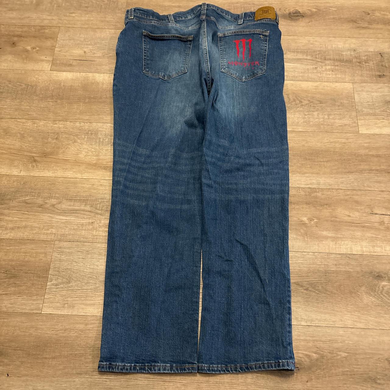 Denim monster skater jeans Size 44/32 Leg opening 9... - Depop