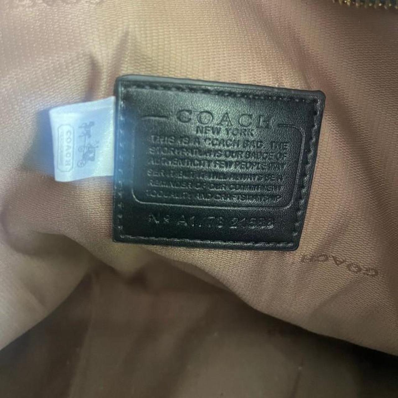 Coach Signature Canvas Signature Logo Large Tote Bag... | Depop