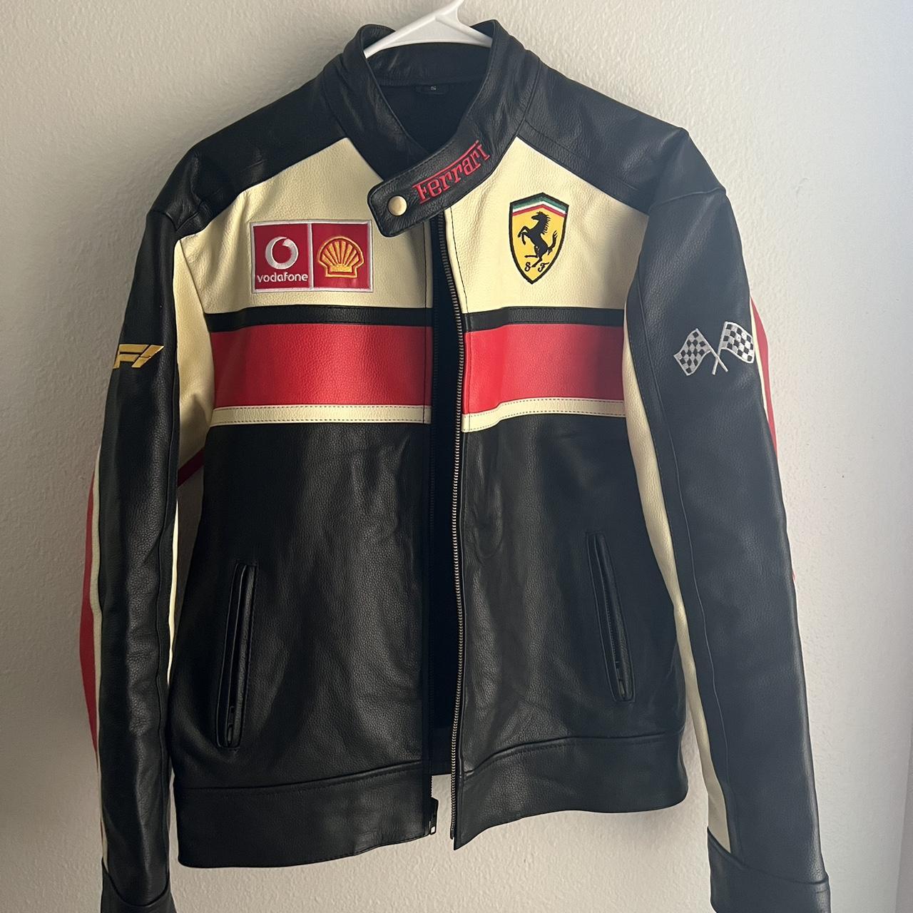 Ferrari vintage jacket, custom designed and hand... - Depop